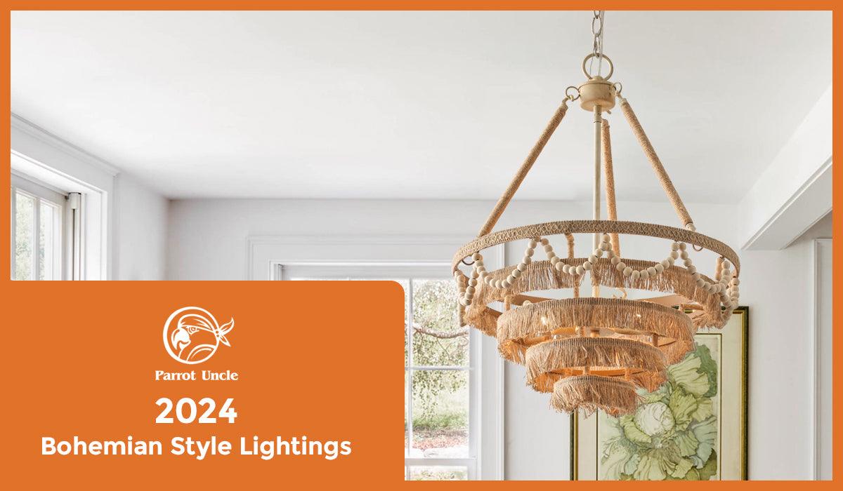 Parrot Uncle 2024 Bohemian Style Lightings