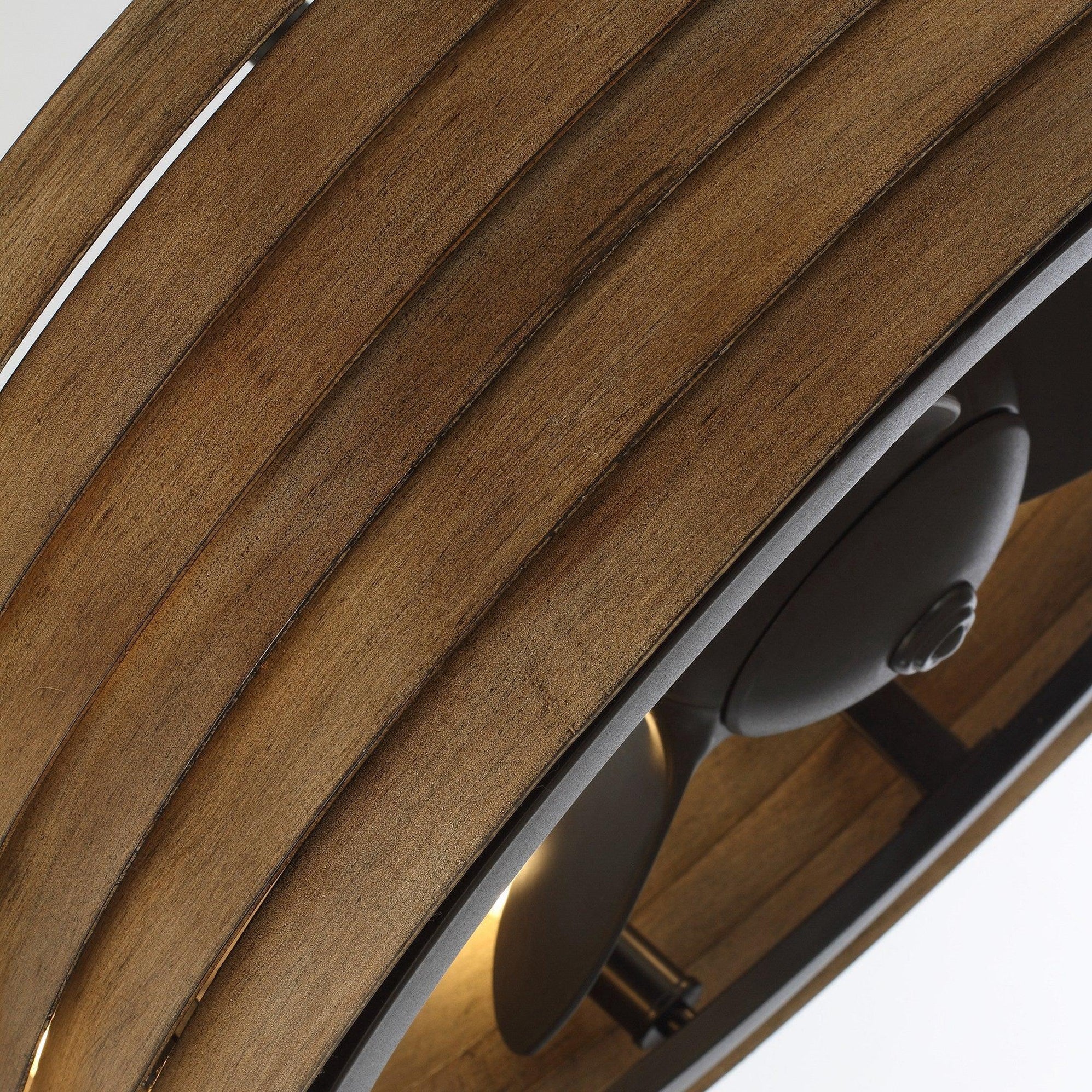 24" Farmhouse DC Motor Downrod Mount Reversible Fandelier Ceiling Fan ...