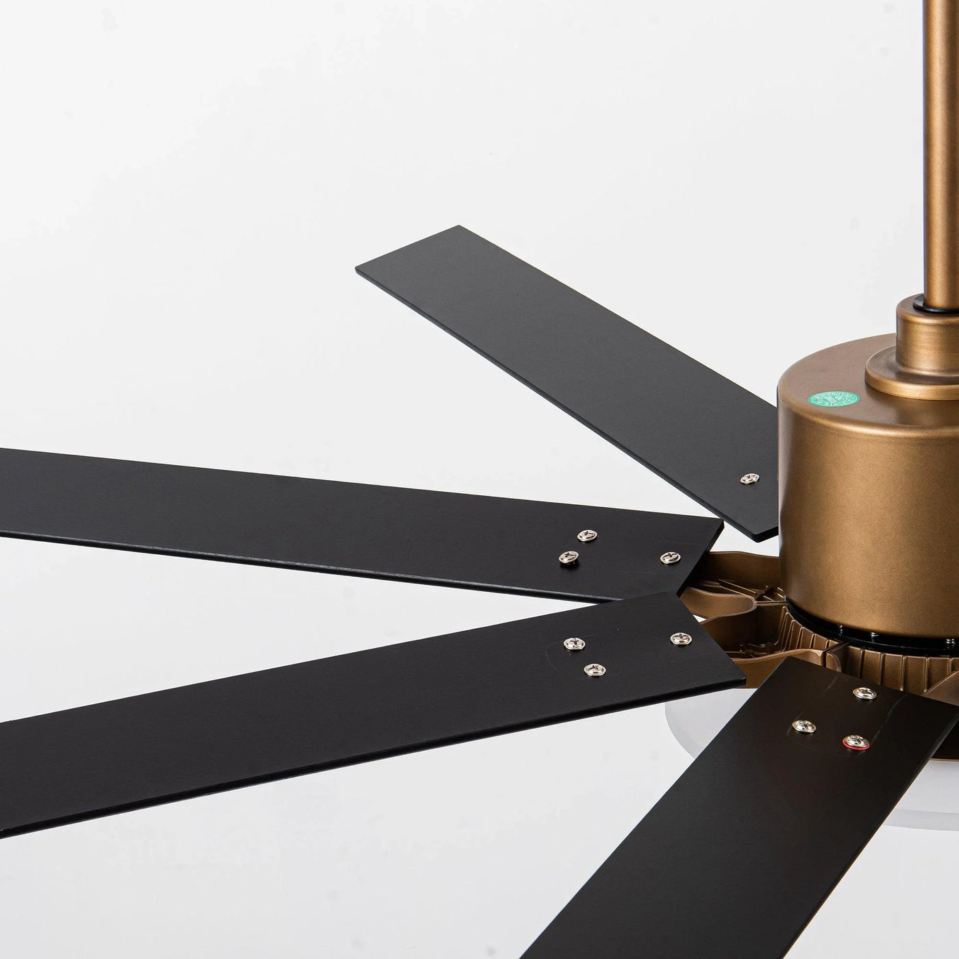 65" Godavari Industrial Downrod Mount Reversible Ceiling Fan with LED ...