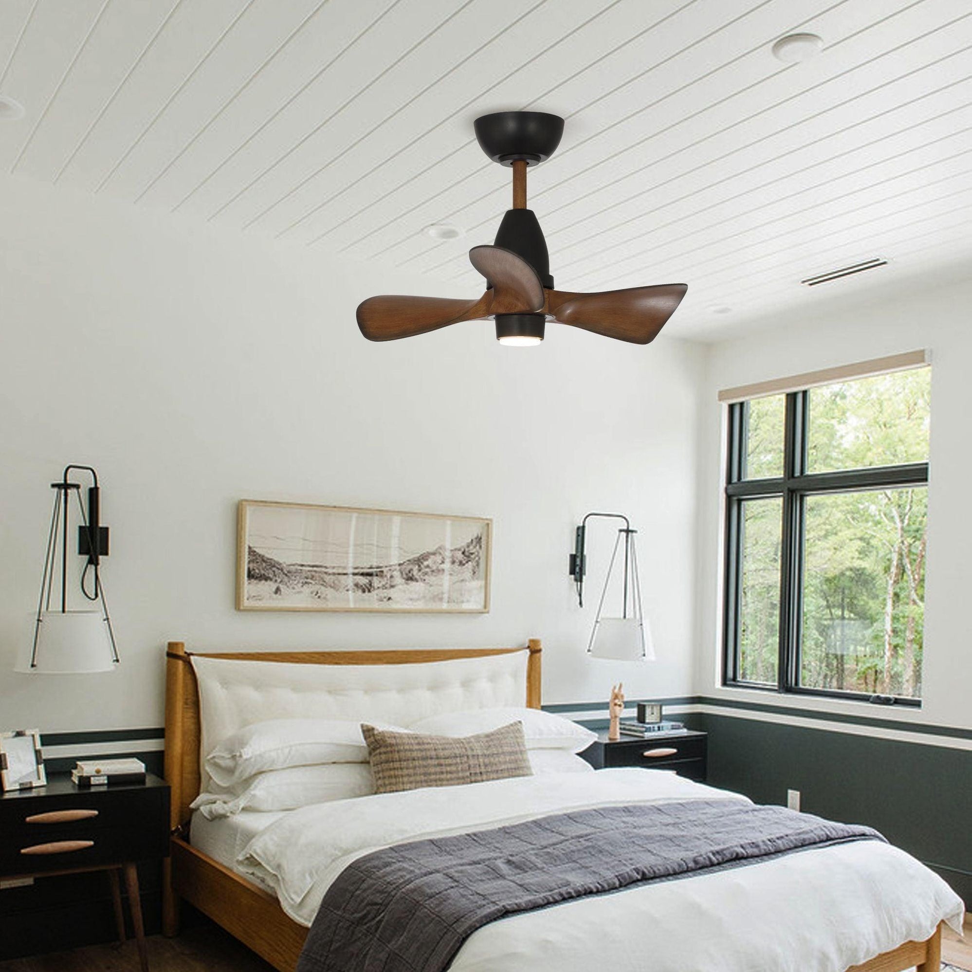 Mini Ceiling Fans & Small Ceiling Fans with Light | Parrot Uncle