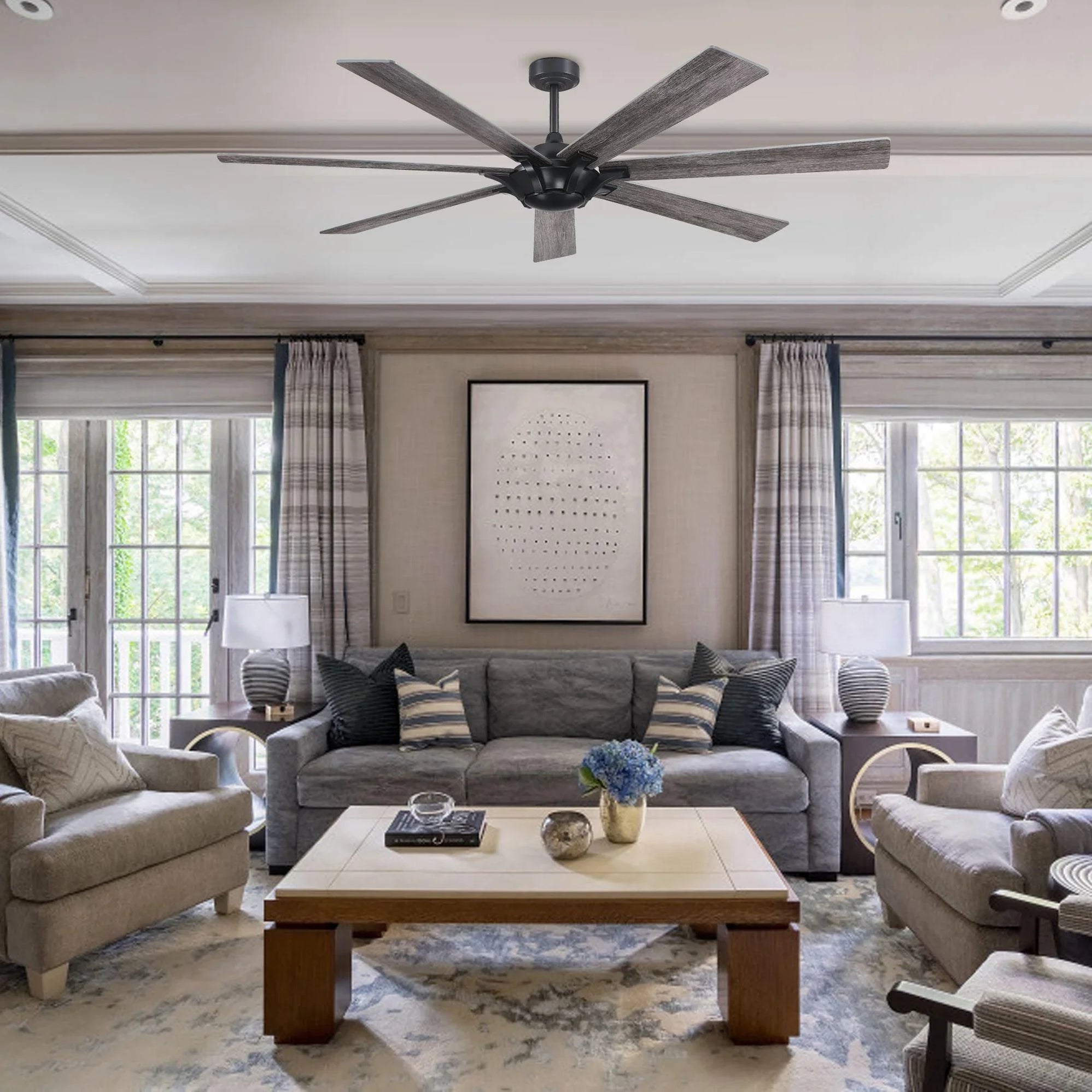 Large Ceiling Fans & Extra Large Ceiling Fans — Parrot Uncle